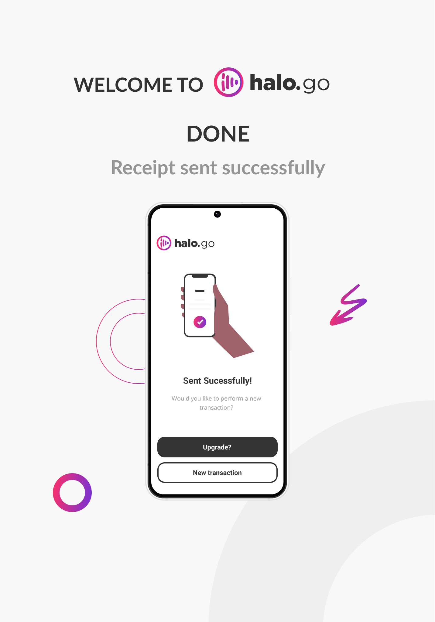 Halo Dot Go Merchant Portal